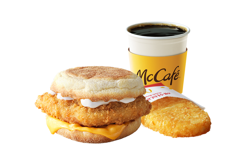Chicken 'n Cheese Muffin Meal | McDonald's